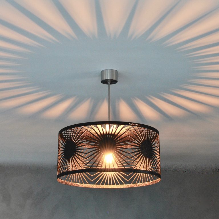 Helios - crystal black - Ceiling lamps, Lighting | Archerlamps