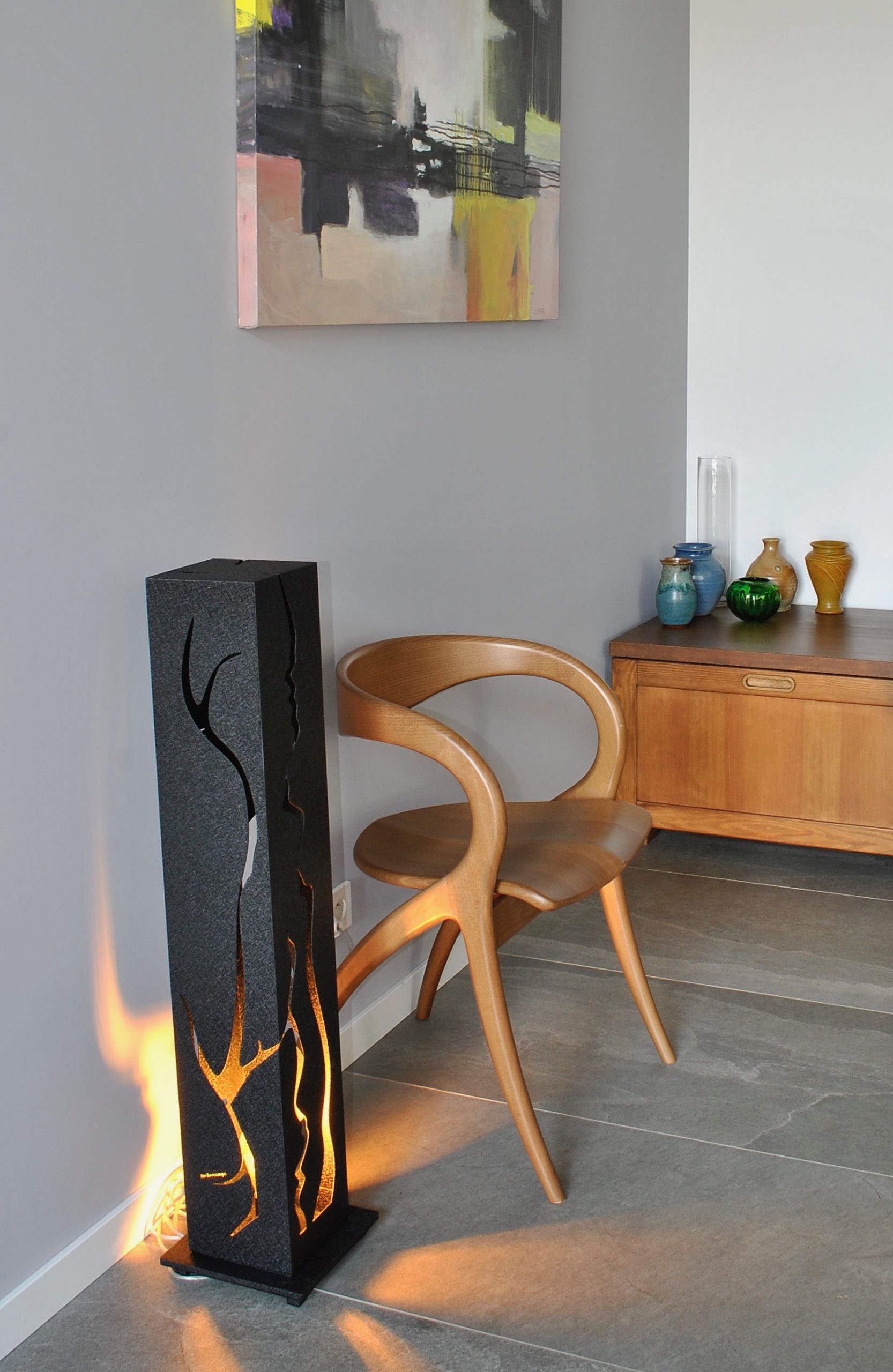 Firepit Floor lamp - Floor Lamps, Lighting | Archerlamps