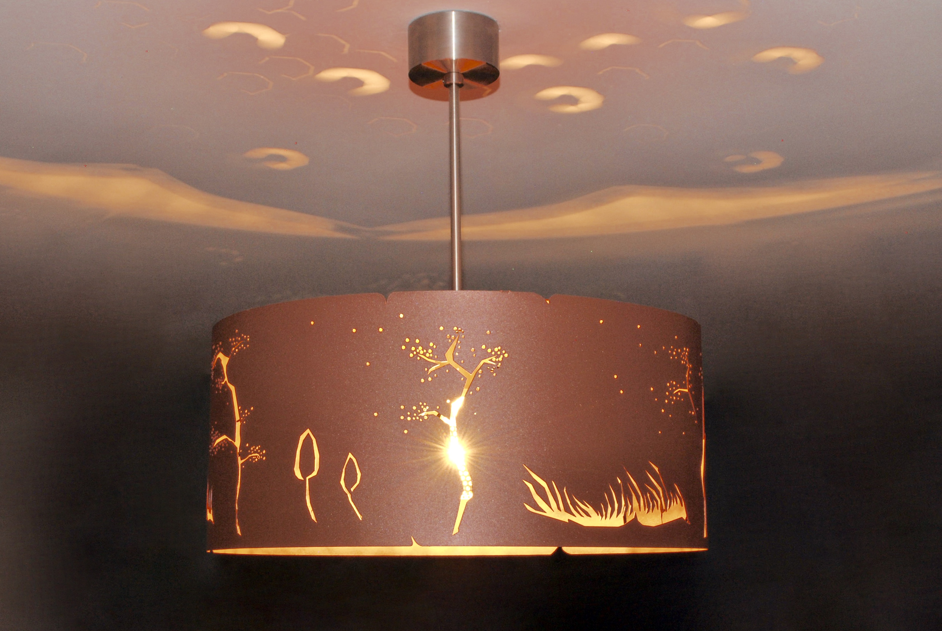 WIND - copper - Ceiling lamps, Lighting | Archerlamps