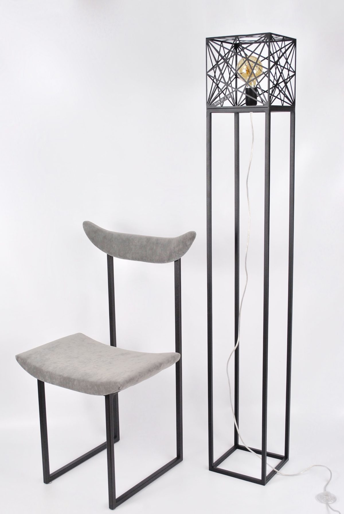 Mystic Rose Cube Floor Lamp - Floor Lamps, Lighting | Archerlamps