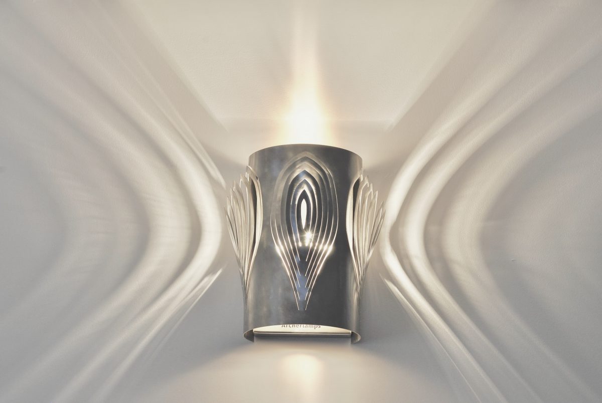STEEL PETALS wall light - Lighting, Wall Lamps | Archerlamps